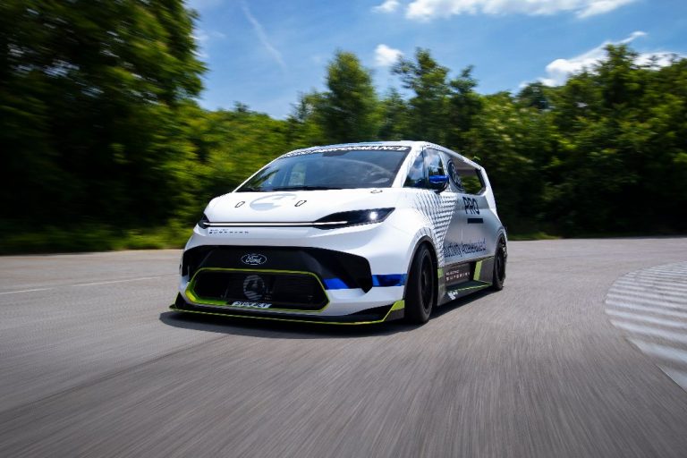2000hp Ford Pro Electric SuperVan revealed with drag racing, drifting ...