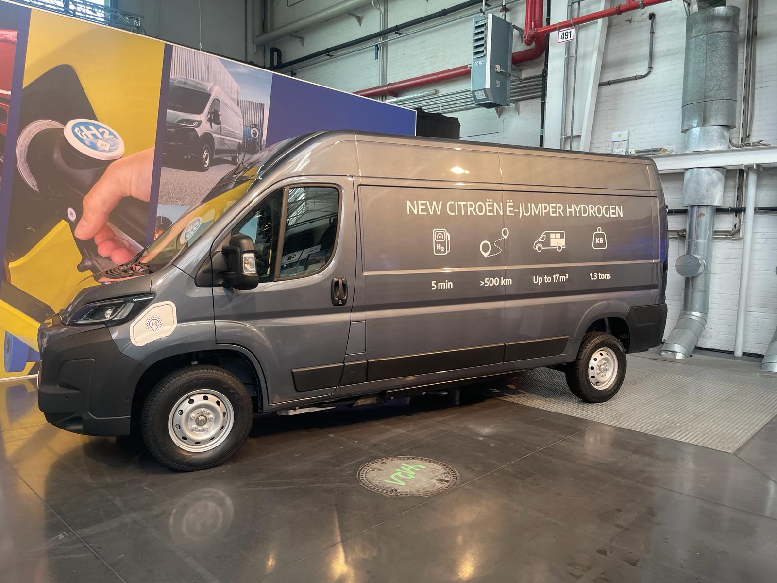 Large hydrogen Stellantis van will come to the UK - Van Reviewer