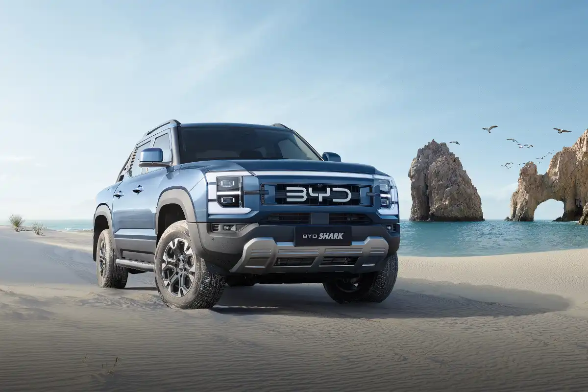BYD Shark new petrol hybrid pick-up truck pictures revealed - Van Reviewer