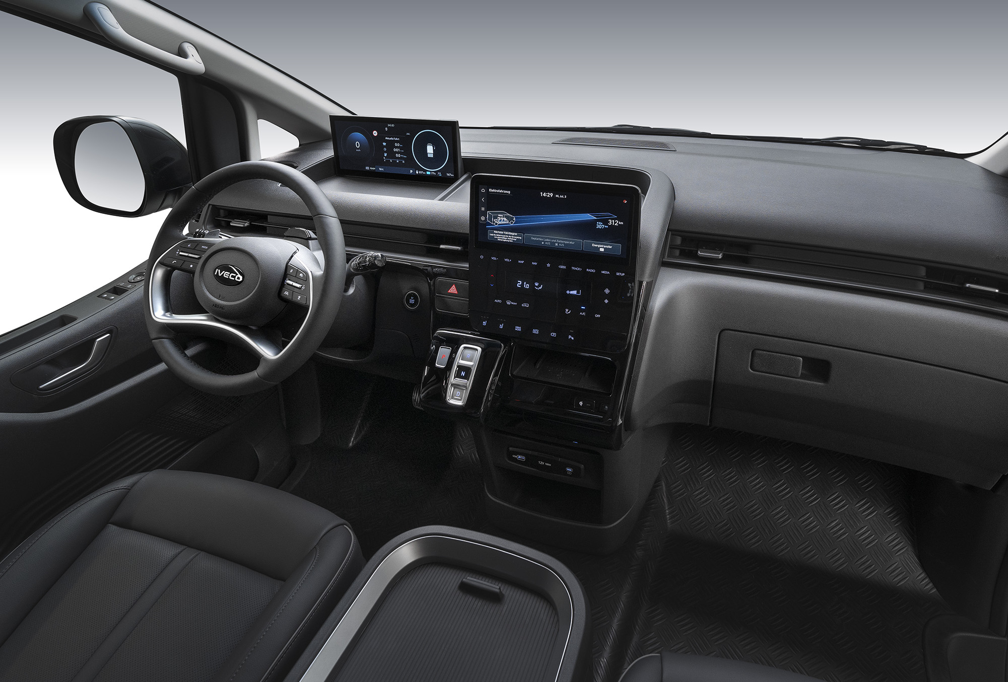 Iveco eMoovy high payload, large volume electric van launched